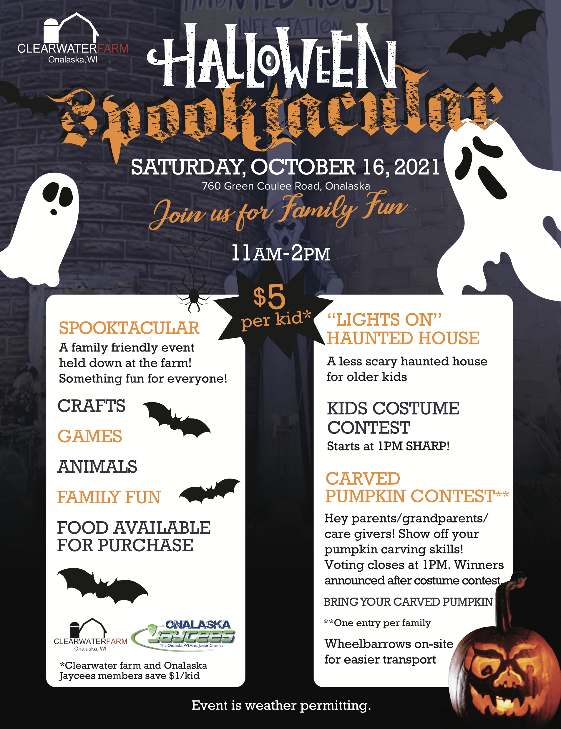 Spooktacular - Clearwater Farm